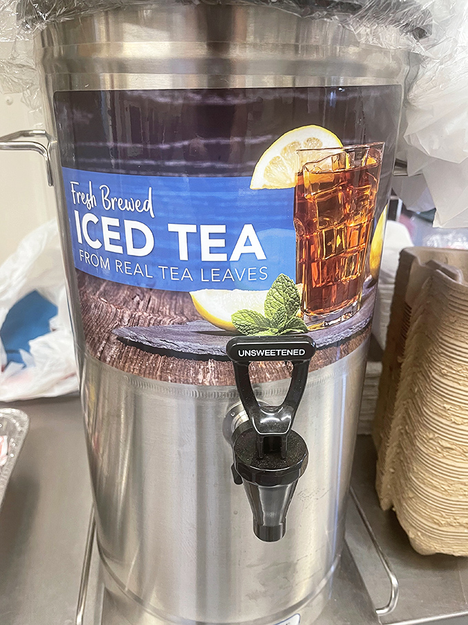 Fresh-brewed liquid sunshine awaits! Nothing complements barbecue's smoky embrace quite like tea that's actually seen real tea leaves.