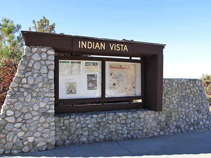 The official welcome center—where maps meet mountains. This information kiosk has answered the eternal question: "Where exactly are we?"