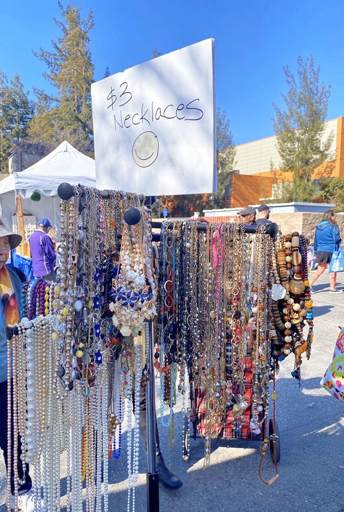 Neck candy for days! At $3 a pop, these strands of beads and baubles are the definition of guilt-free retail therapy.