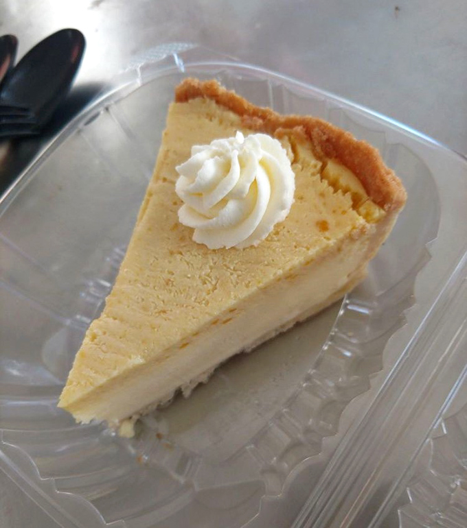 Key lime cheesecake that captures Florida sunshine on a plate. One bite of this creamy, tangy masterpiece and you'll understand why people drive for hours.