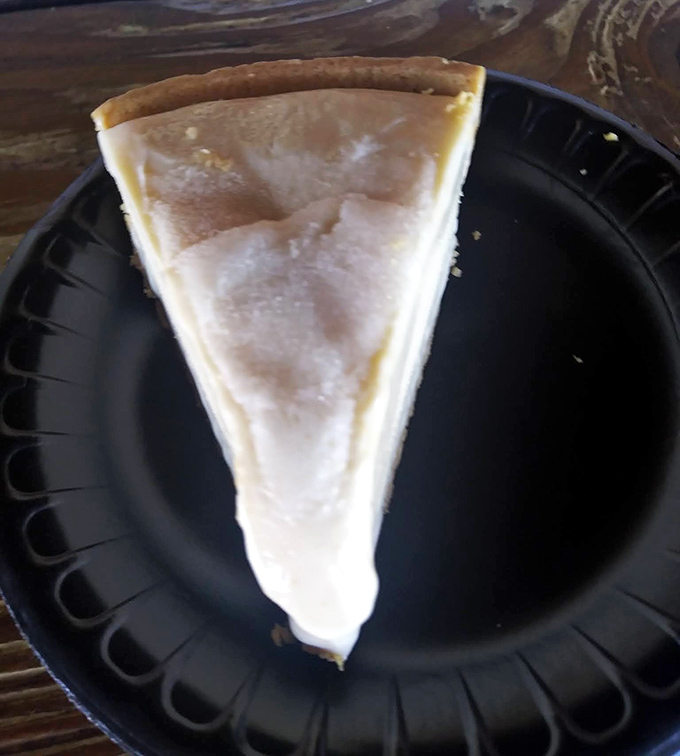 Key lime pie so authentic it should come with a tiny passport. The perfect balance of sweet and tart that makes you understand why people fight over the last slice.