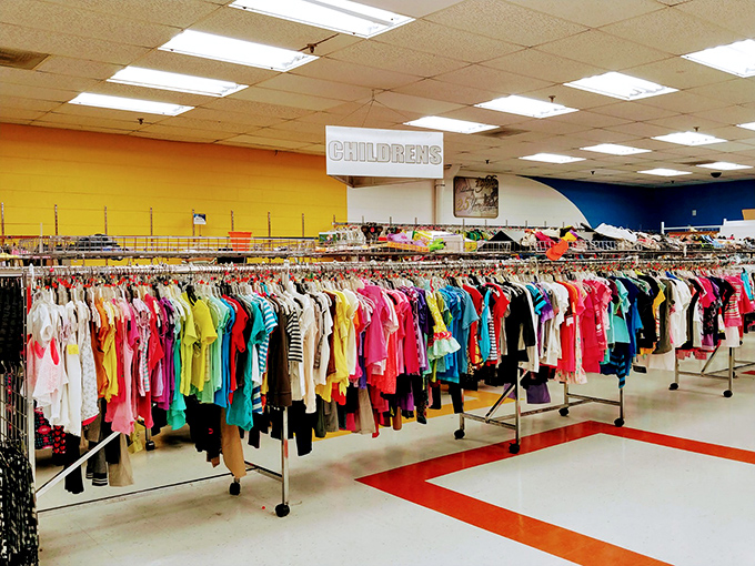 Kidswear paradise where tiny fashionistas can build wardrobes without parents needing second mortgages. Growth spurts, meet your budget-friendly match.