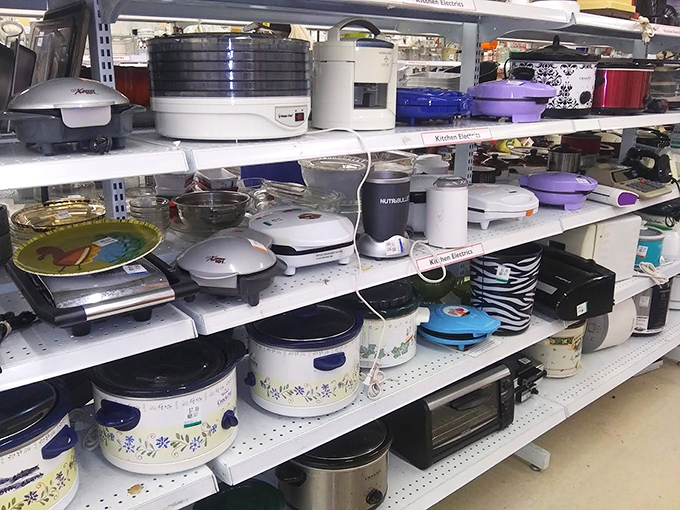 Kitchen appliance purgatory &ndash; where perfectly good slow cookers and waffle makers wait for someone who'll actually use them.