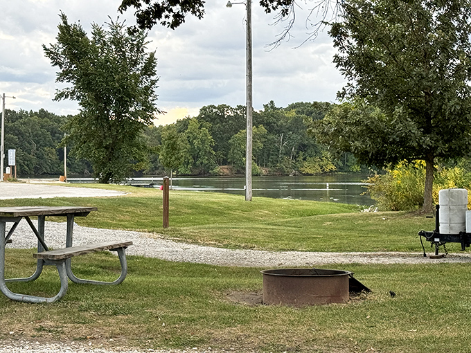 Lake Jacksonville offers tranquil waters and peaceful shorelines where picnic tables and fire pits invite you to slow down and remember what matters most.