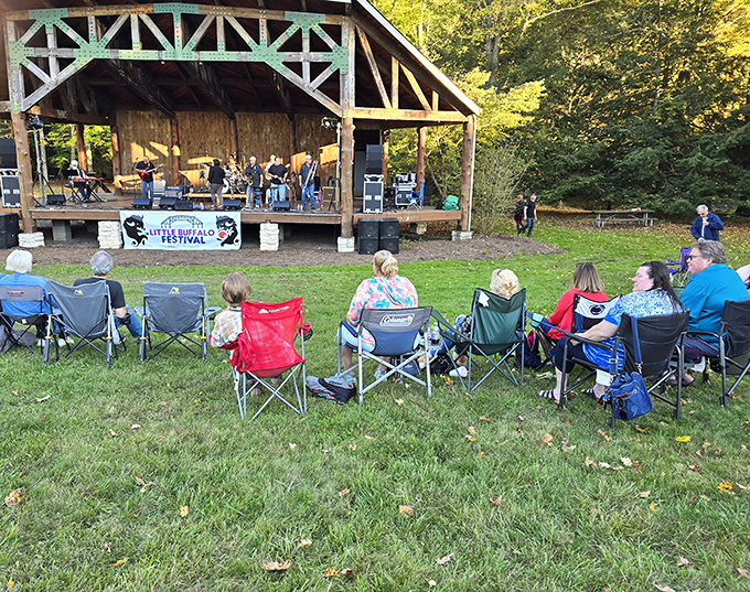 The Little Buffalo Festival brings community together under open skies &ndash; where lawn chairs become front-row seats.