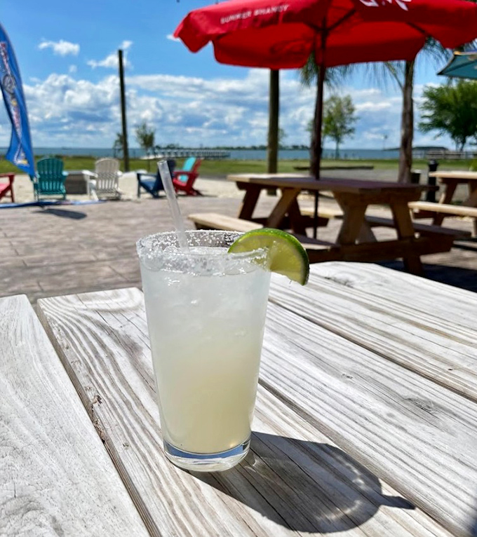 Nothing completes the Eastern Shore experience like sipping a salt-rimmed margarita with the Chesapeake Bay providing the perfect backdrop.