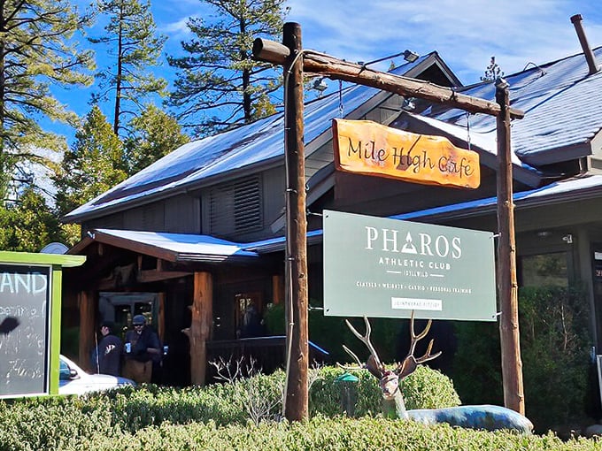 Mile High Café lives up to its name with elevated dining in a rustic setting. Where the altitude enhances the appetite.
