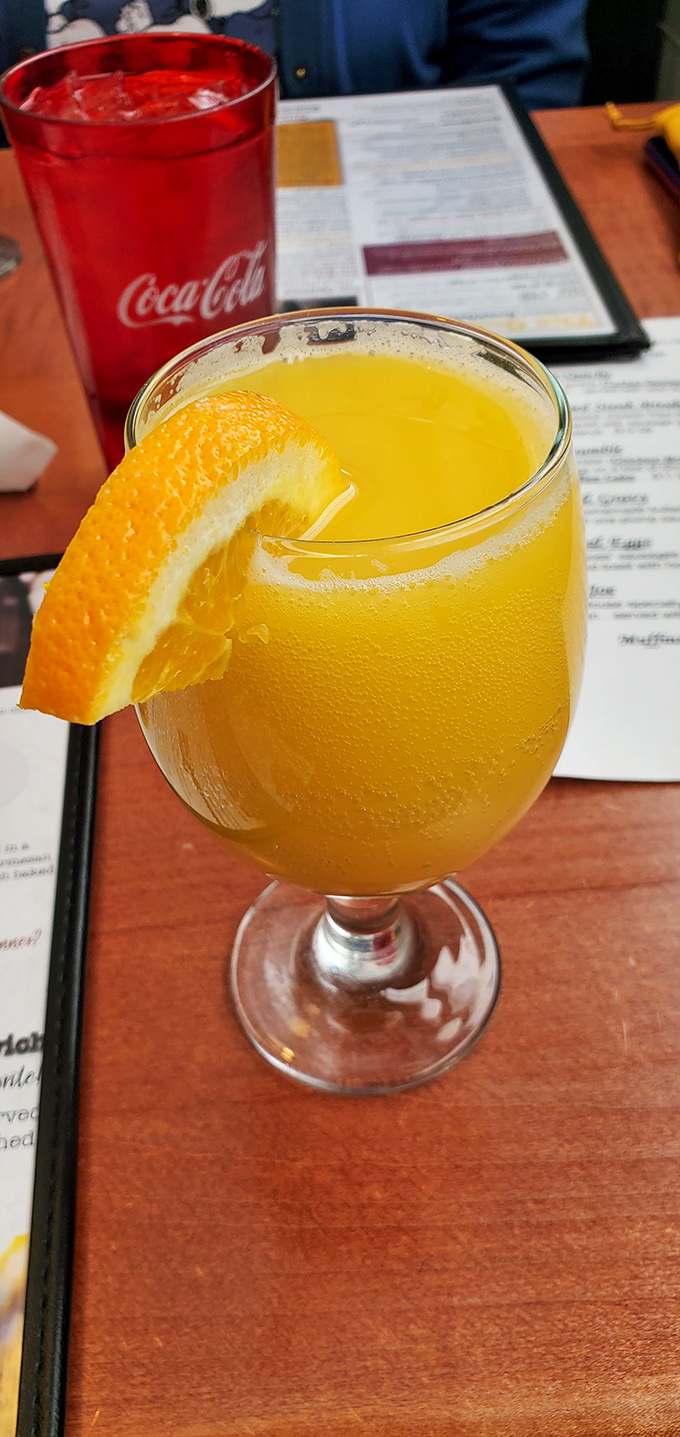 Morning sunshine in a glass&mdash;this mimosa is how responsible adults justify having orange juice with champagne for breakfast.