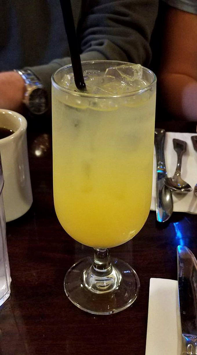 The mimosa here doesn't just say "brunch"&mdash;it practically sings it while wearing a sunny disposition that brightens even the cloudiest Richmond morning.