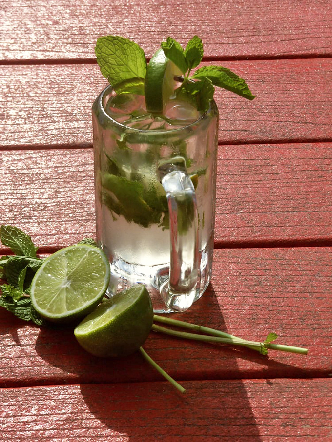 The mojito that launched a thousand vacation plans. Those mint leaves aren't just garnish&mdash;they're little flags of flavor victory.