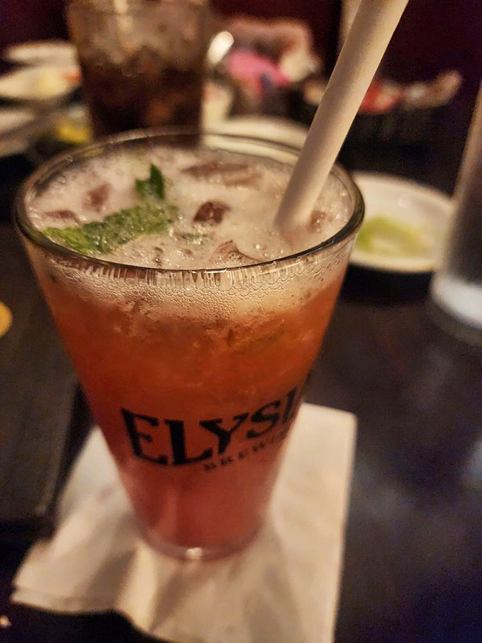 This isn't just a mojito &ndash; it's summer in a glass, with mint leaves doing synchronized swimming in refreshing citrus waters.