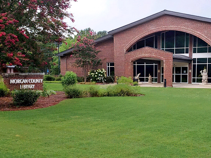 Morgan County's library proves that modern architecture can coexist peacefully with historic charm &ndash; who knew?