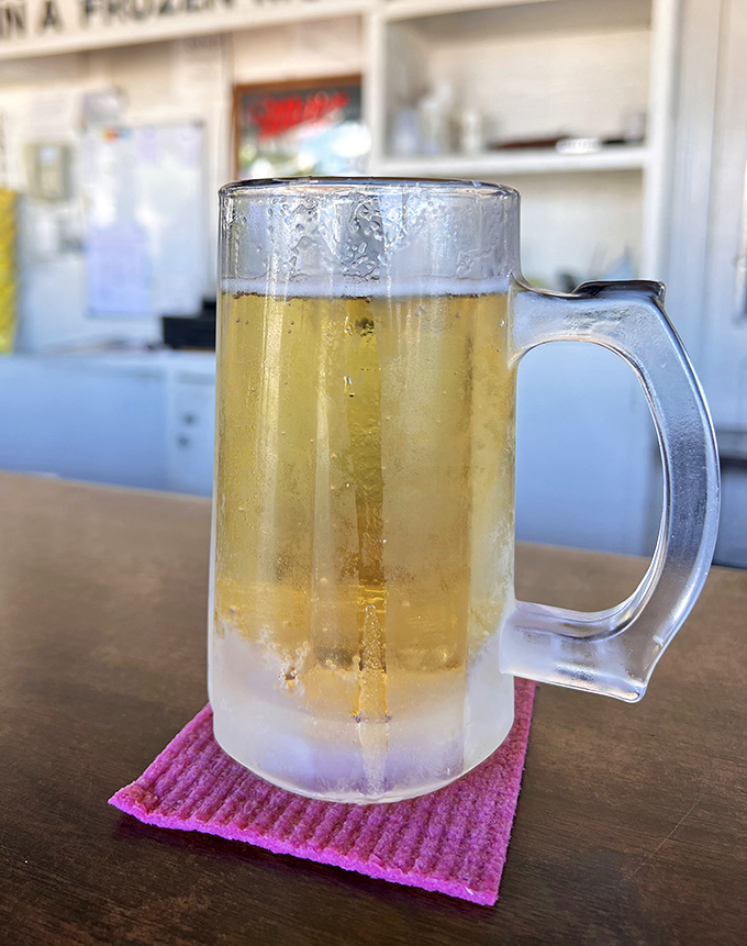A frosty mug of beer so cold it's practically wearing a parka&mdash;the perfect antidote to Florida heat and the ideal companion to smoked fish.
