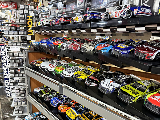 NASCAR heaven in miniature form&mdash;all the excitement of race day without the sunburn or overpriced concessions.