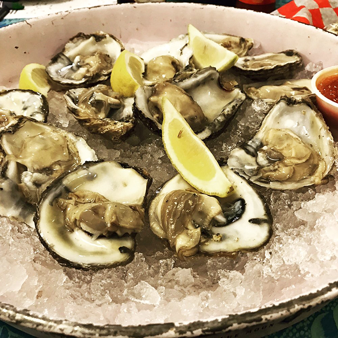 Fresh oysters on ice, glistening like jewels. These briny treasures offer a pure taste of the ocean&mdash;just add a squeeze of lemon and prepare for bliss.