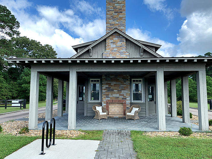 The visitor center's thoughtful design blends modern comfort with traditional elements&mdash;like the architectural equivalent of comfort food with a gourmet twist.