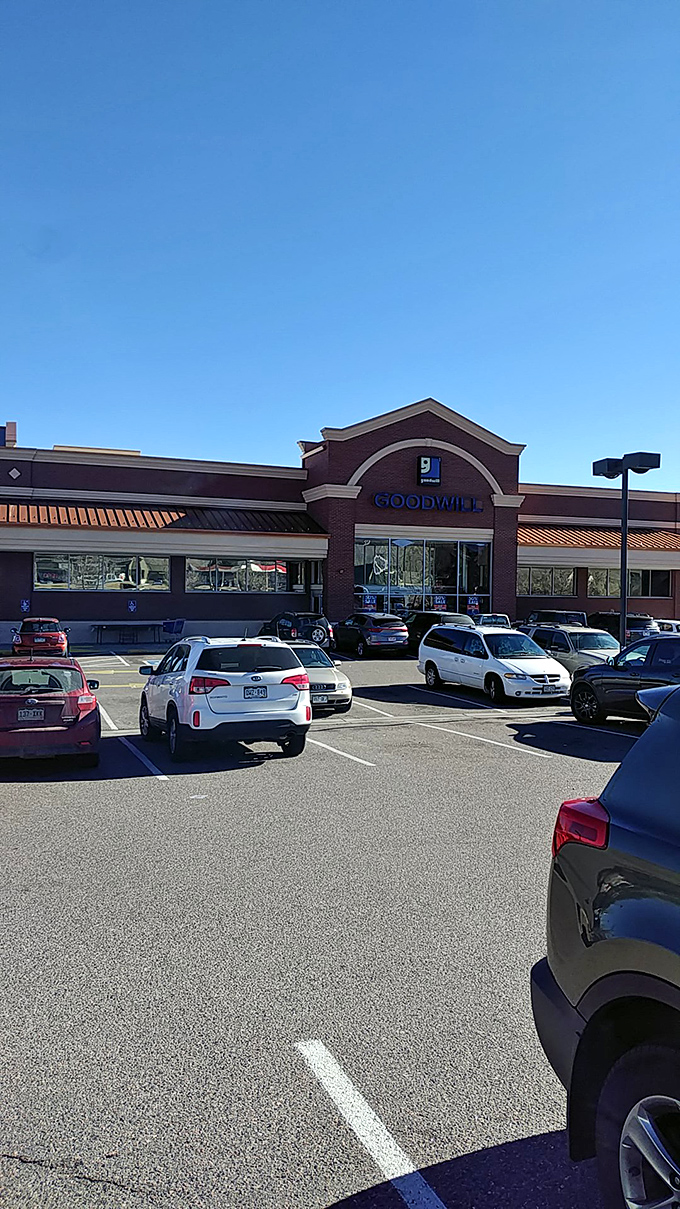 Even on a cloudless Colorado day, the parking lot fills with treasure seekers drawn by the siren call of bargains.