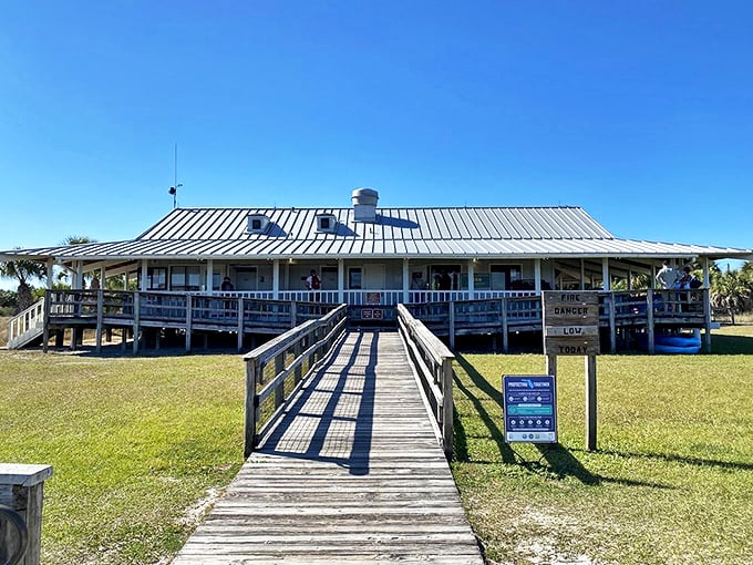 Island hospitality, elevated but unpretentious. This pavilion has witnessed more memorable family picnics than your grandmother's dining room.