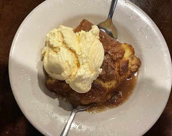 Dessert that makes you reconsider saving room &ndash; warm, sweet, and comforting like a hug from your favorite grandparent.