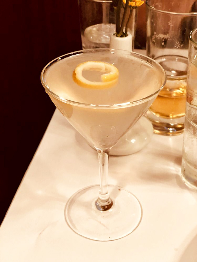 The martini &ndash; civilization's greatest achievement. Crystal clear, ice cold, with a twist that's not just garnish but a necessary exclamation point.