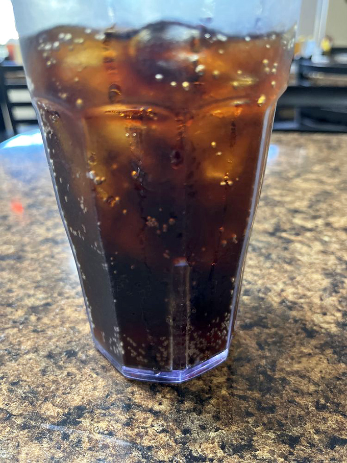 Even the iced tea at Goldie's looks particularly refreshing, like it's been waiting all day to rescue you from the Florida heat.