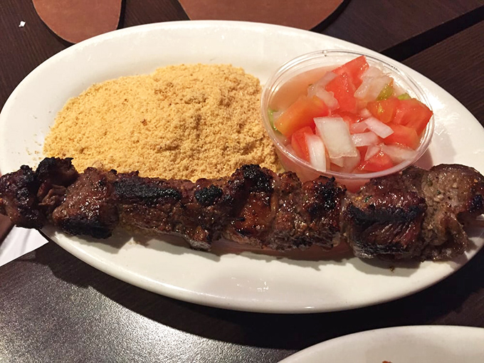 Picanha steak that's traveled from Brazilian rodizios to your plate, bringing smoky, tender perfection and a side of wanderlust.