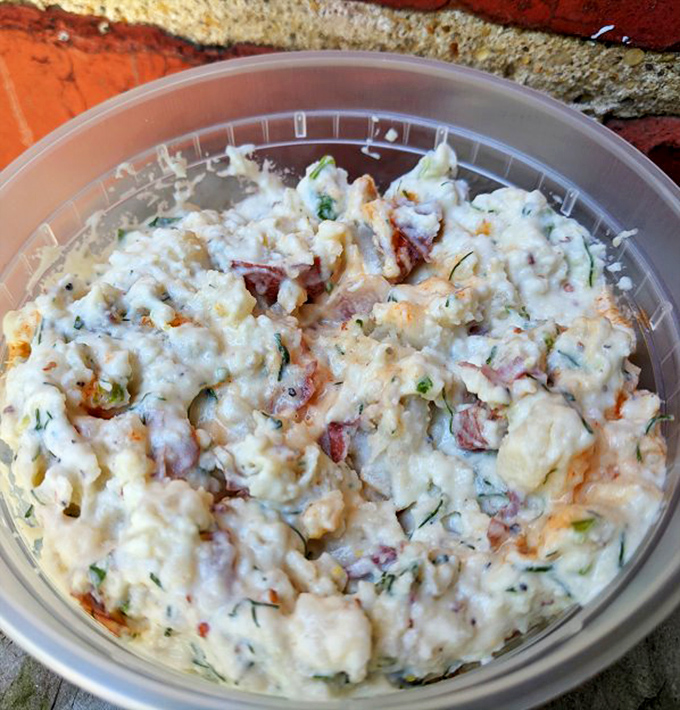 Potato salad that your grandmother would approve of, but with enough culinary swagger to impress even the most discerning foodie.