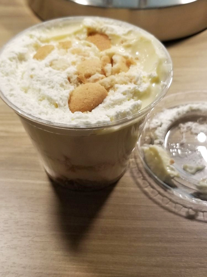 Banana pudding that makes you question why you've wasted time on lesser desserts. Those vanilla wafers aren't just floating&mdash;they're doing the backstroke in creamy paradise. 