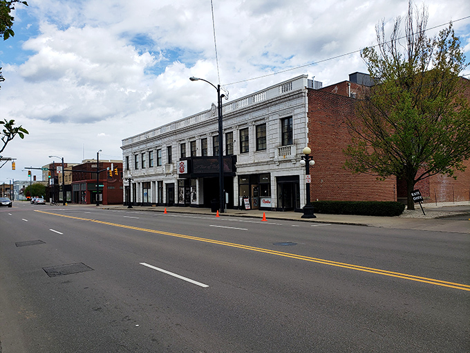 Warren's Robins Theatre stands ready for showtime, offering entertainment at prices that won't force you to choose between movies and medication.