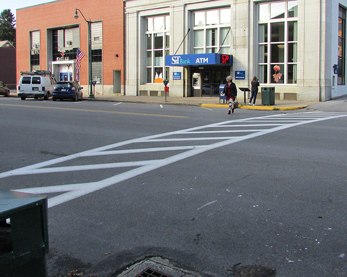 Even banking maintains small-town charm in Brookville, where you're more likely to be greeted by name than a numbered ticket system.