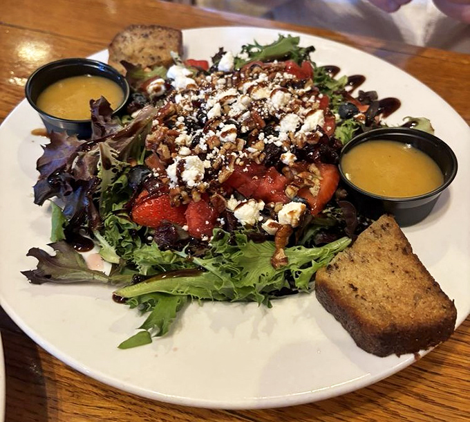 A salad that actually makes you forget you're eating healthy&mdash;the culinary equivalent of sneaking vegetables into a kid's dessert.