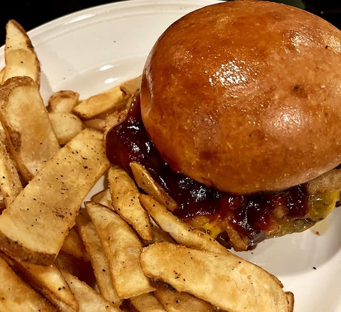 This isn't just a sandwich; it's architectural genius with layers of smoked prime rib demanding to be photographed before devoured.