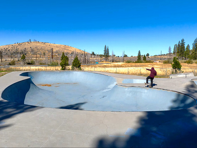 The local skate park offers thrills for the young and young-at-heart &ndash; proving retirement doesn't mean the end of adventure.