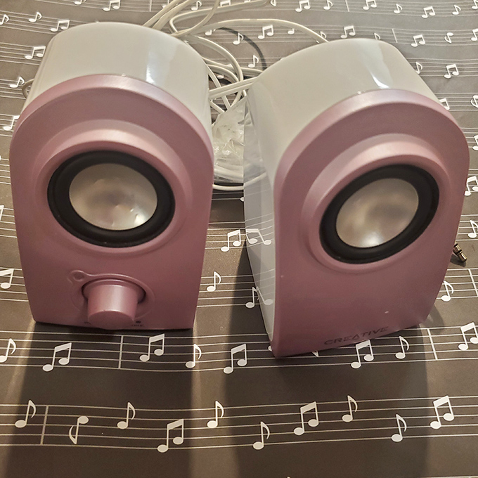 Pink speakers that would make Barbie jealous &ndash; and they probably work better than expected.