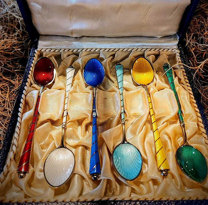Colorful demitasse spoons that make even instant coffee feel fancy. The kind of find that transforms Monday mornings into mini celebrations.