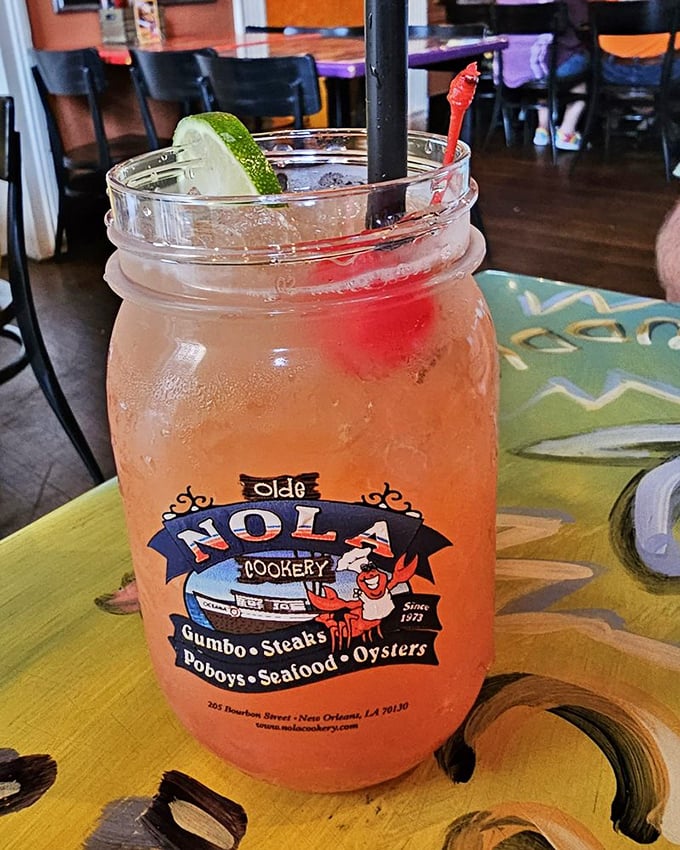 This isn't just a cocktail&mdash;it's summer in a mason jar, complete with the promise of good times rolling just around the corner.