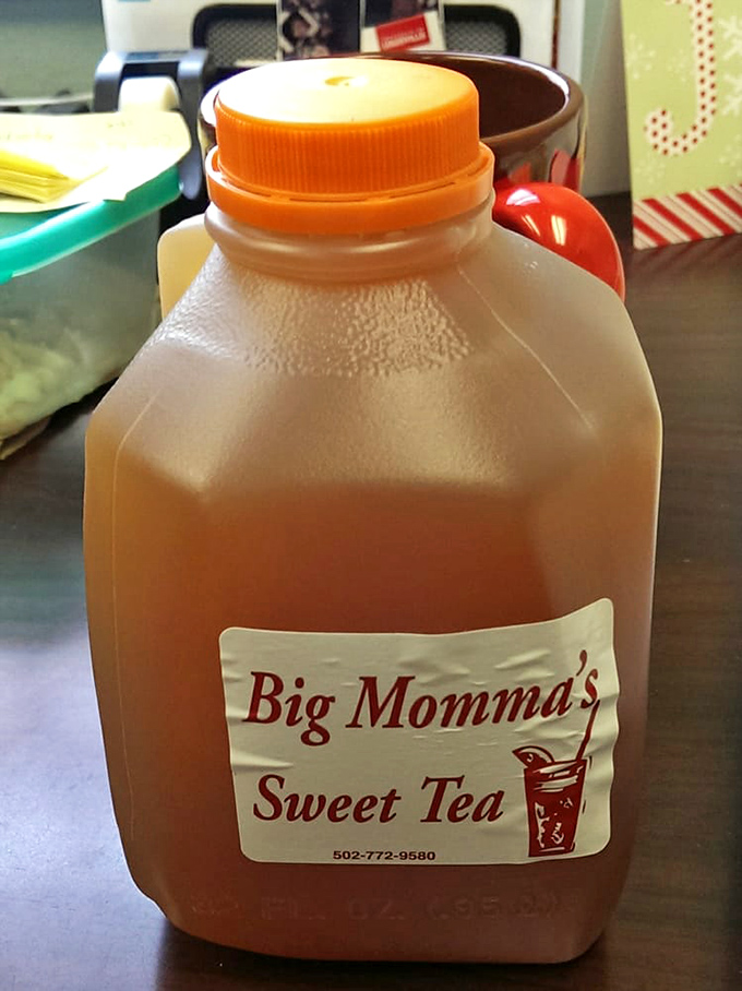 Sweet tea done the Southern way, where "sweet" isn't just a suggestion but a glorious commitment.