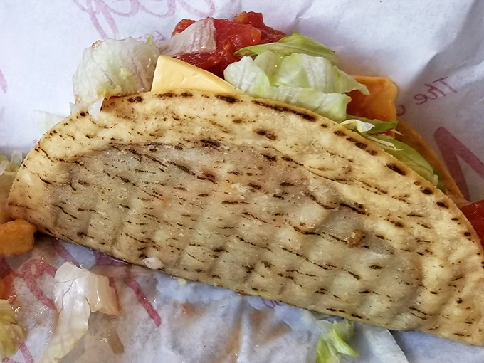 The humble taco gets the Novi's treatment&mdash;proof that good food transcends cultural boundaries and makes everyone speak the language of "yum."