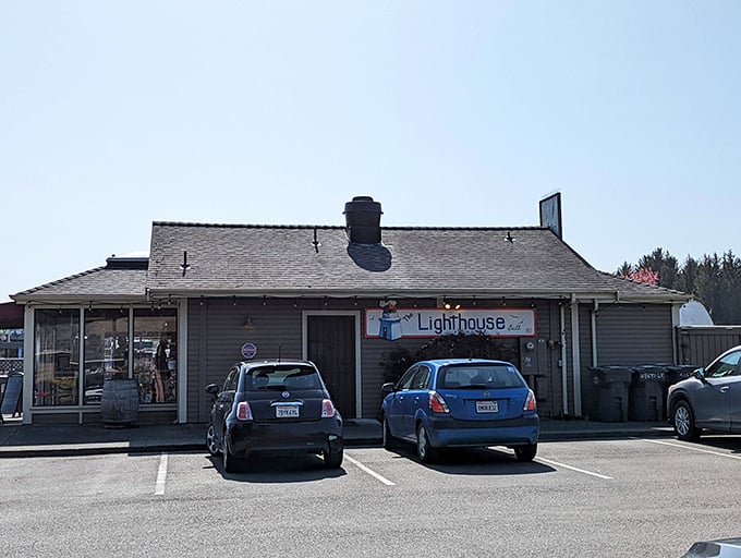 The Lighthouse Grill might not look fancy from the outside, but like any great hole-in-the-wall, it's what's cooking inside that keeps locals coming back.
