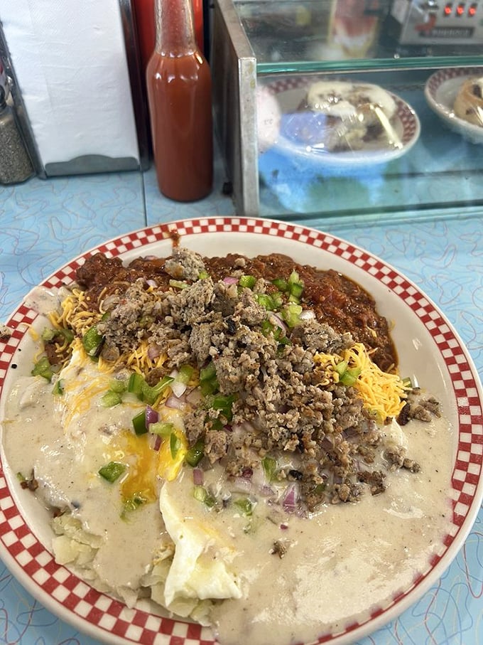 This isn't just breakfast&mdash;it's a declaration of abundance. Three different textures, colors, and food groups in perfect harmony.