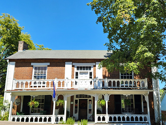 The Shoppes at Roper Mansion blend history with retail therapy in a building that's seen more fashion trends come and go than your grandmother's closet.