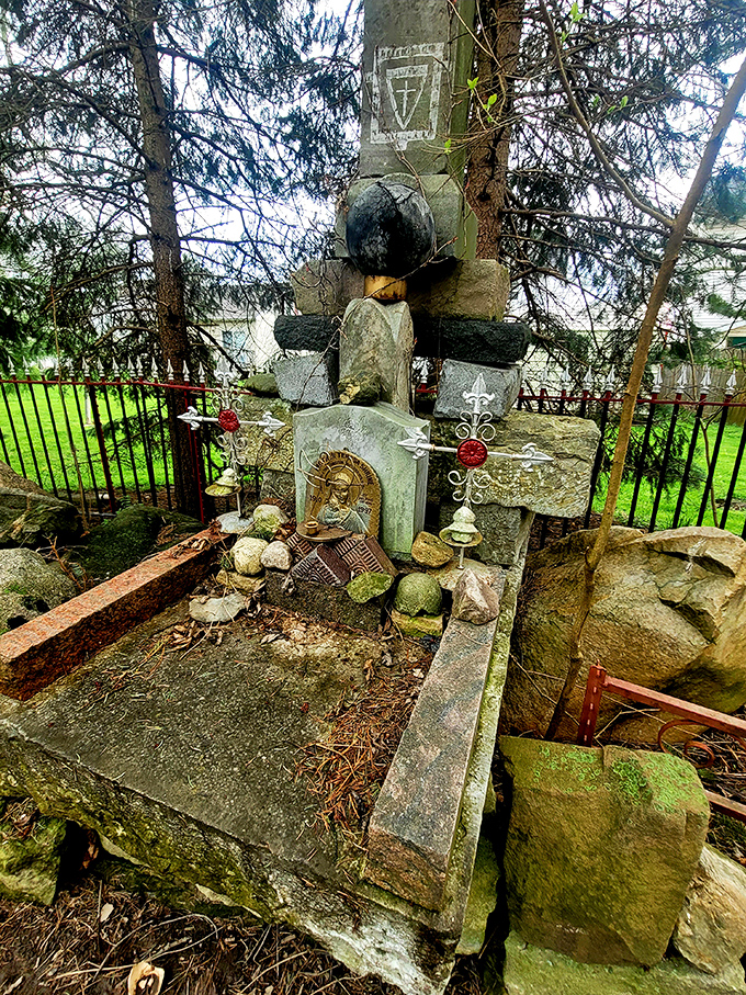 Religious symbols from various traditions coexist peacefully here, embodying the "tolerance" part of the Temple's name in three-dimensional form.