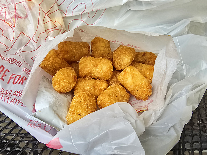 These golden nuggets of potato perfection aren't just tater tots &ndash; they're little crispy time machines to the best parts of childhood. 