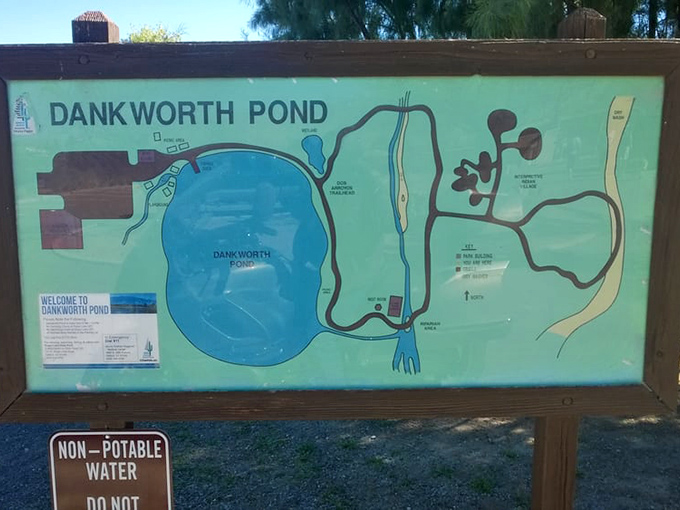 The park map doesn't just show you where to go &ndash; it reveals how this desert oasis connects ancient history with natural wonder.