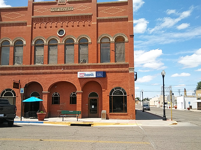 This isn't just a bank; it's a brick-and-mortar time capsule where financial transactions happen in a building that remembers when handshakes sealed deals.