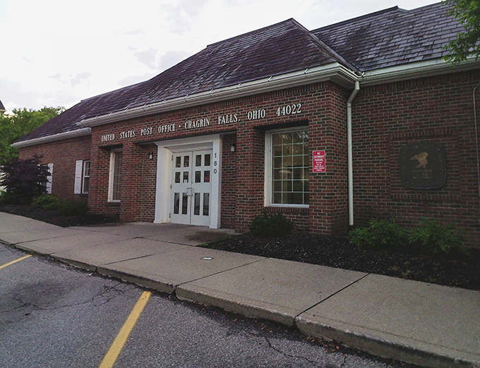The post office that makes you want to write more letters&mdash;classic brick architecture and small-town service that Amazon's algorithm can never replicate.