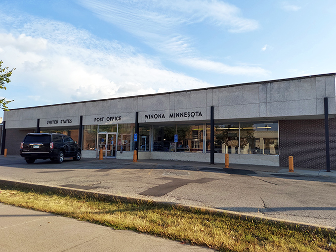 Even the post office in Winona has a certain mid-century charm&mdash;a place where neighbors still bump into each other collecting their mail.