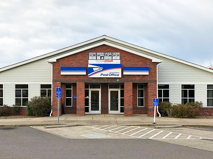 The post office isn't just a place for mail &ndash; it's where neighbors catch up and community notices find their audience.