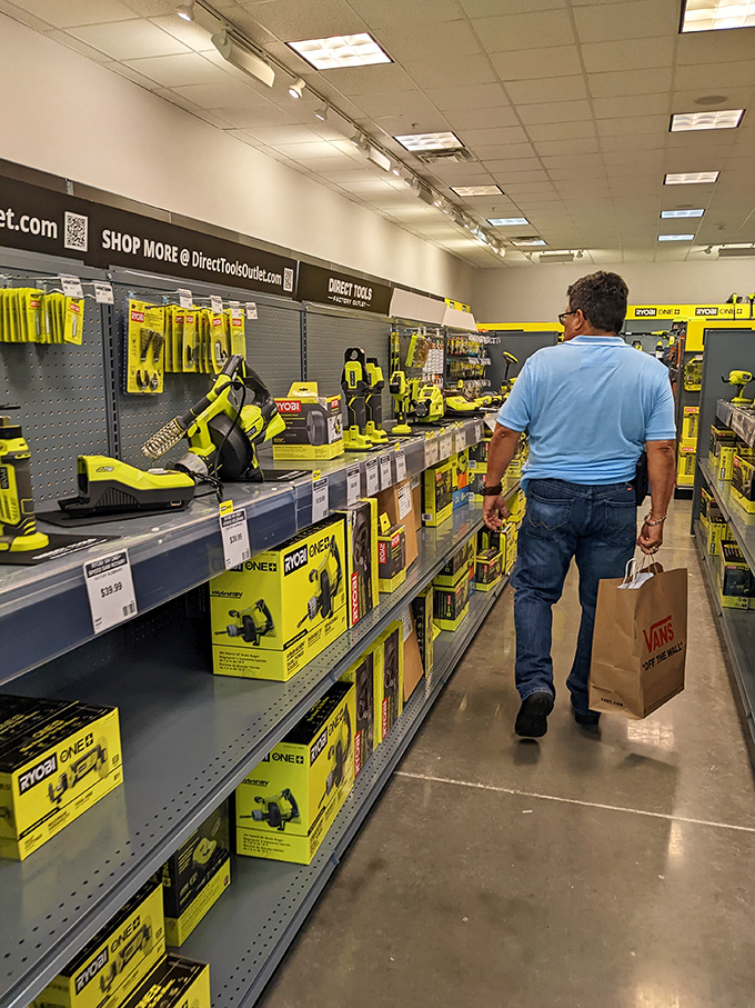 Power tools in cheerful yellow promise home improvement projects you'll definitely start and maybe even finish someday.