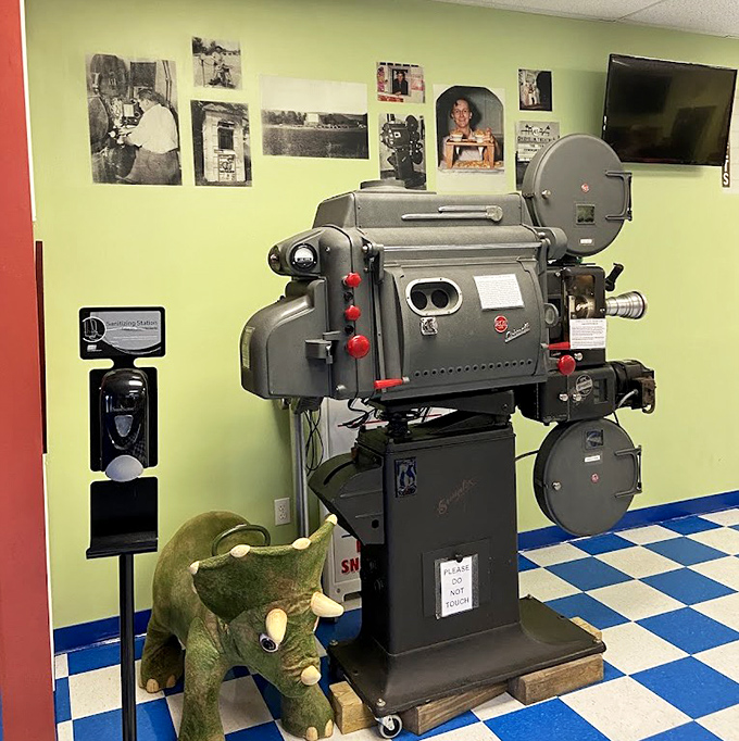 Meet the mechanical time traveler that brought blockbusters to life for generations. This vintage projector has seen more stars than an astronomer.